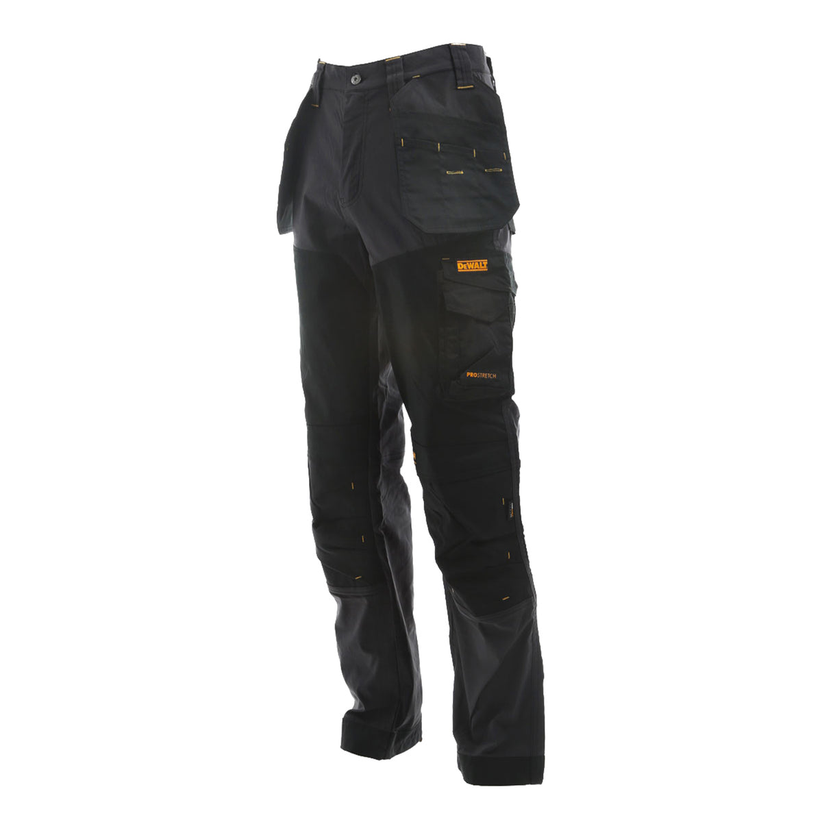 DeWalt Regular Fit Stretch Trouser MEMPHIS GREY BLACK — Met ...